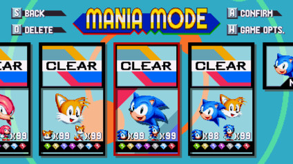 Hyper Mania 100% save file Mod for Sonic Mania | SM Mods