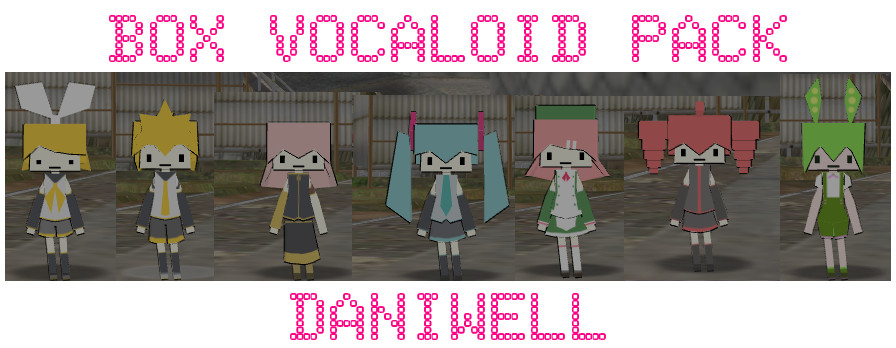 Daniwell's Box Vocaloid Pack Mod for MikuMikuOnline | MMO Mods