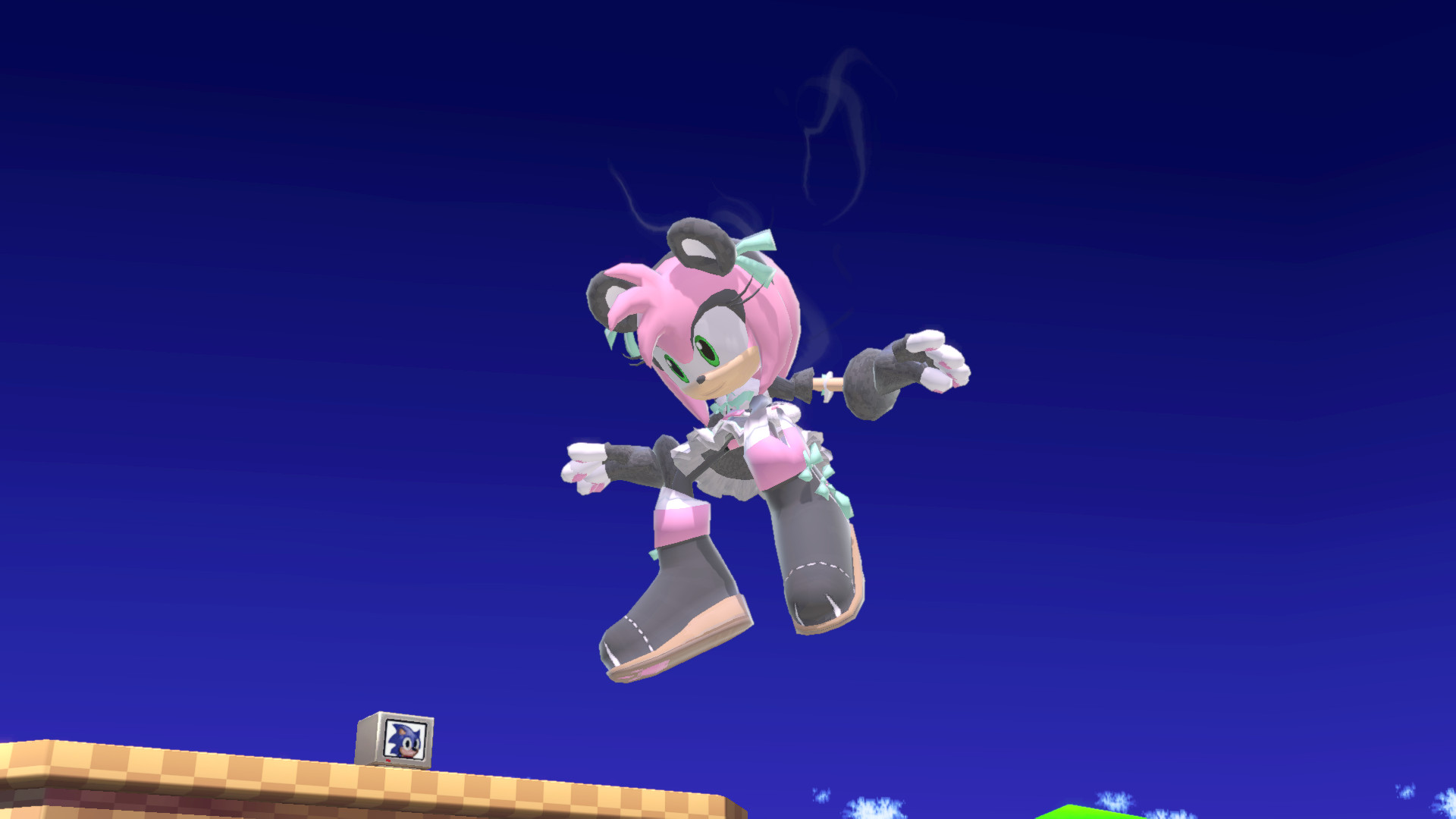 Panda Amy Mod for Super Smash Bros. Ultimate | SSBU Mods
