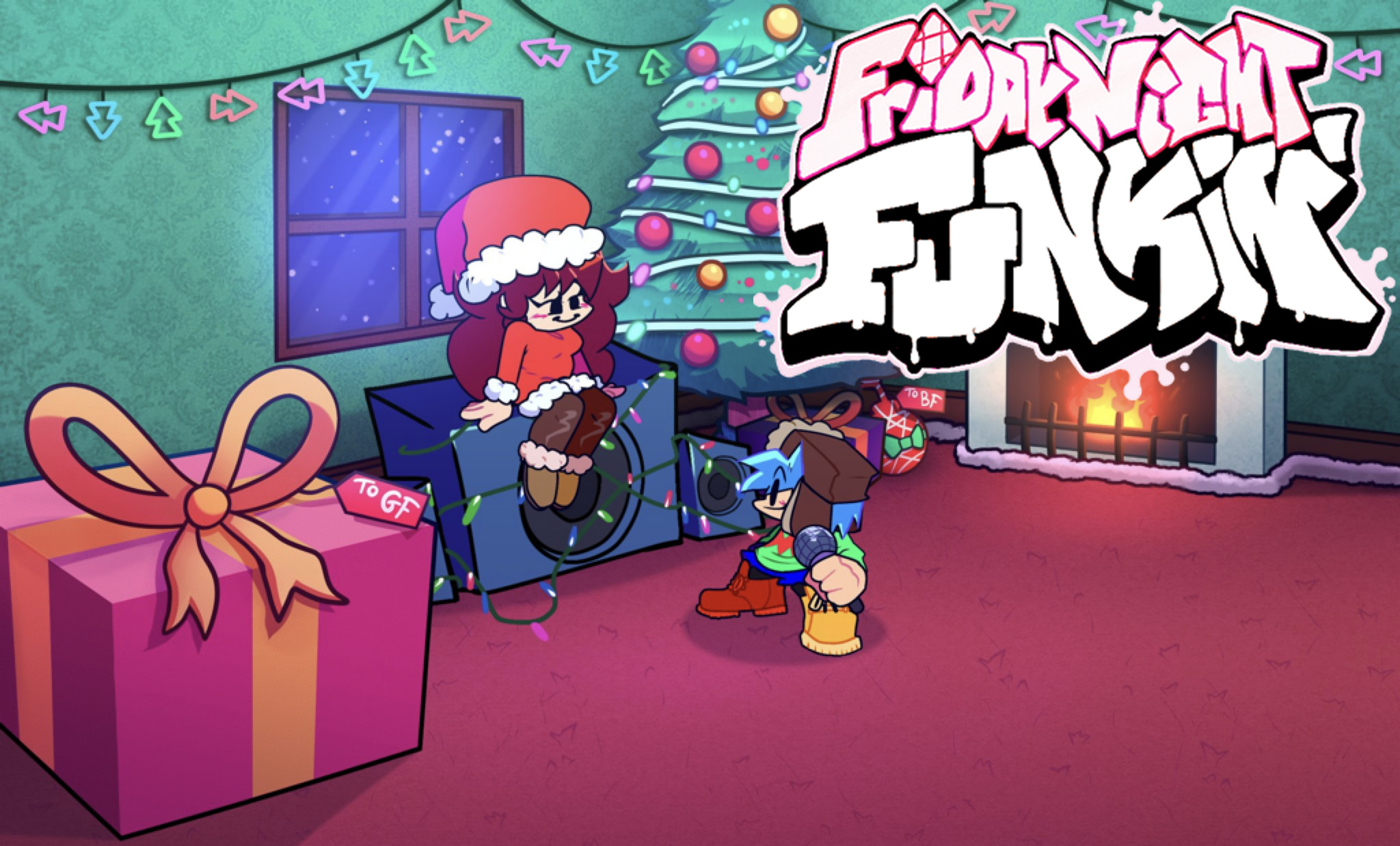 Friday Christmas Night Mod for Friday Night Funkin' | FNF Mods