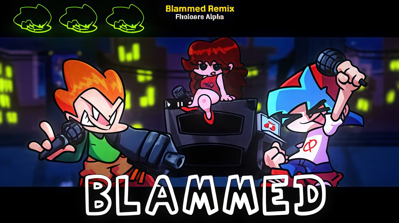 Blammed remix Skins Mod for Friday Night Funkin' | FNF Mods