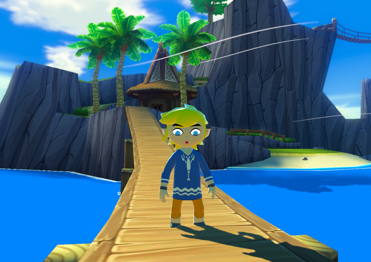 Blue eyes for Link Mod for The Legend of Zelda: The Wind Waker HD ...