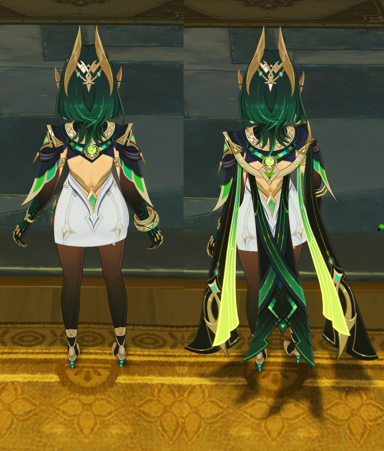 Nefer with Tights (and toggle options) Mod for Genshin Impact | GI Mods
