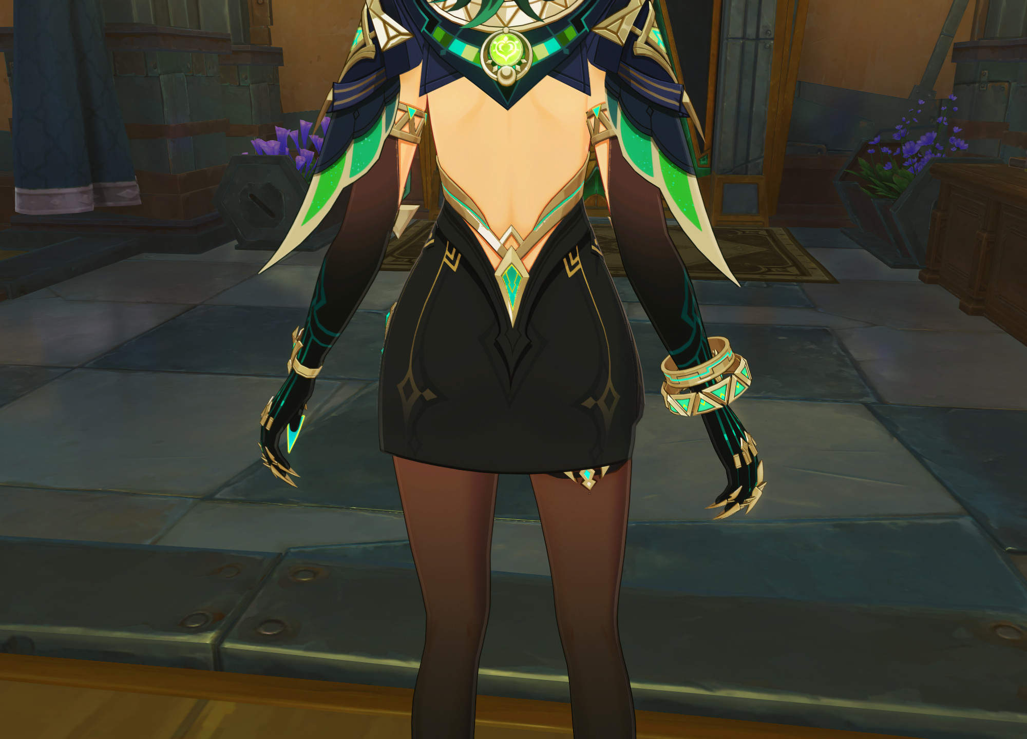 Nefer with Tights (and toggle options) Mod for Genshin Impact | GI Mods