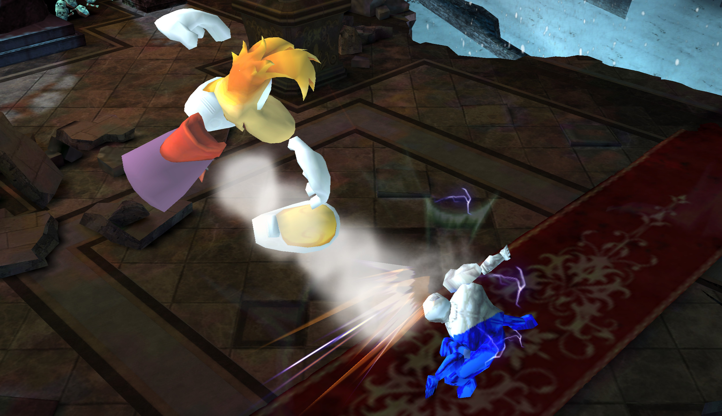 Rayman(GMOD Tower) over REX ryu Mod for Super Smash Bros. Brawl | Brawl ...