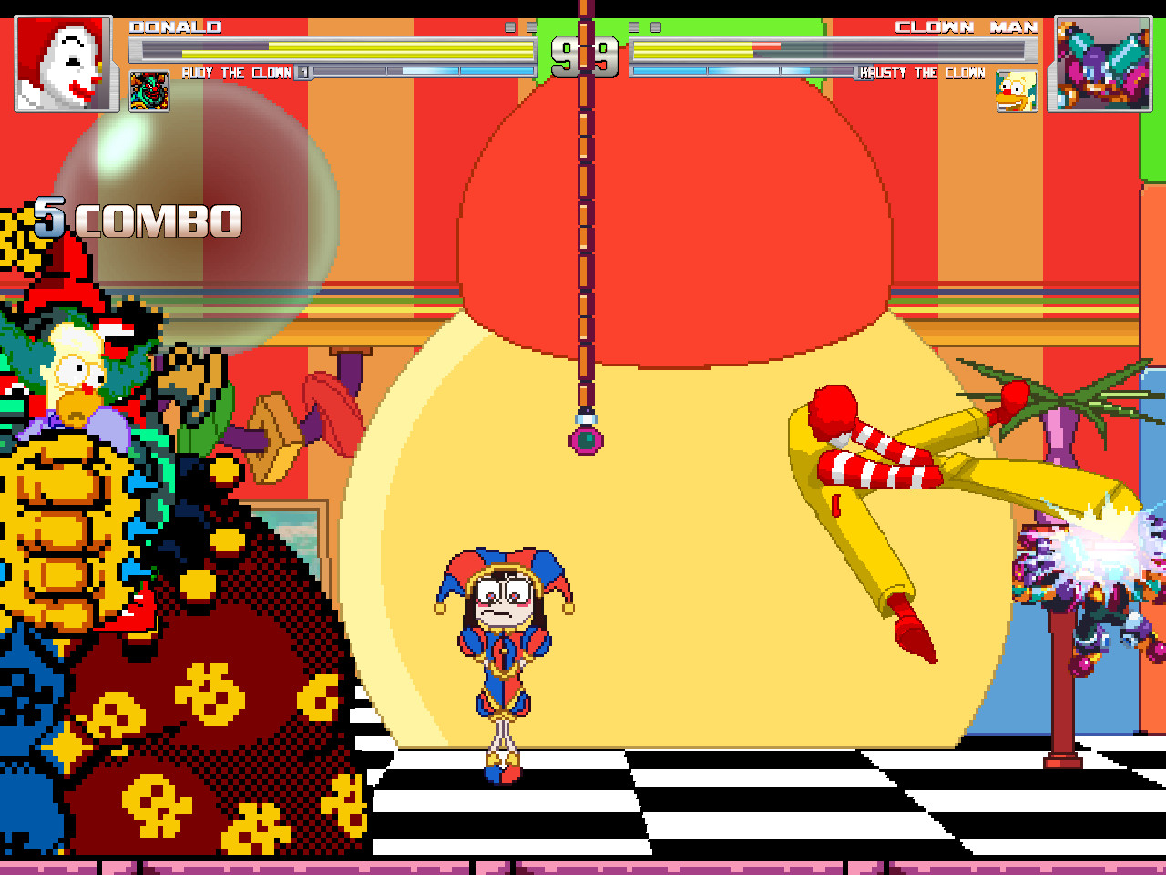 Rudy the Clown (Wario Land 3) Mod for M.U.G.E.N | MUGEN Mods