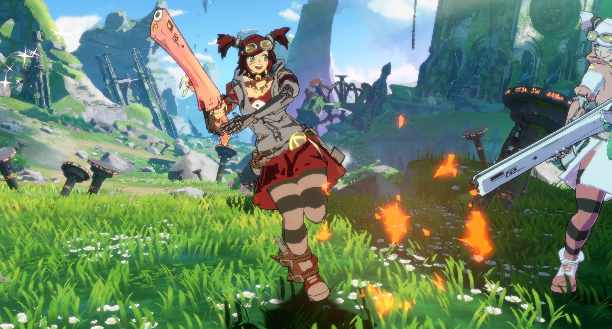 Elphelt as Gaige|Borderland Mod for GUILTY GEAR -STRIVE- | GGST Mods