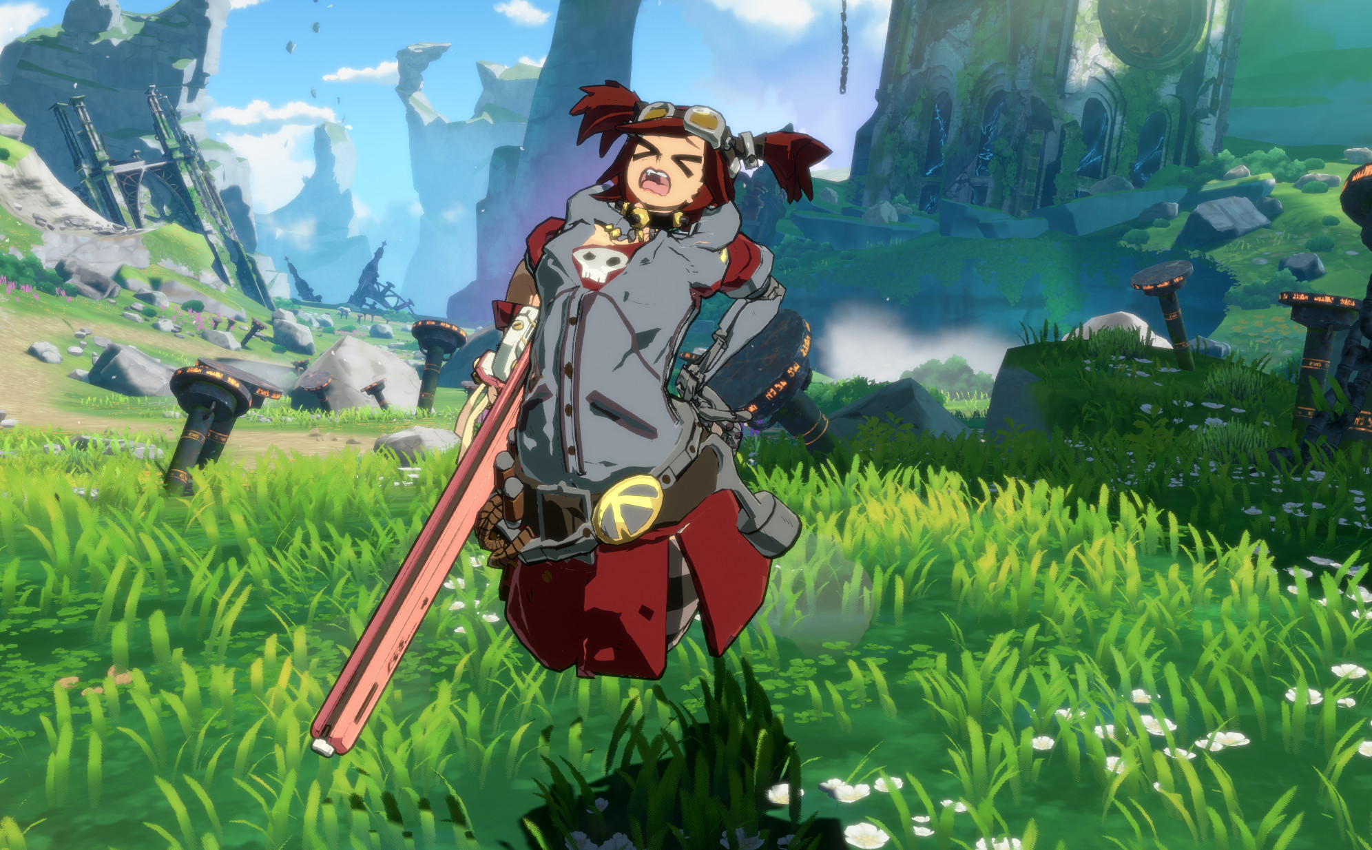 Elphelt as Gaige|Borderland Mod for GUILTY GEAR -STRIVE- | GGST Mods