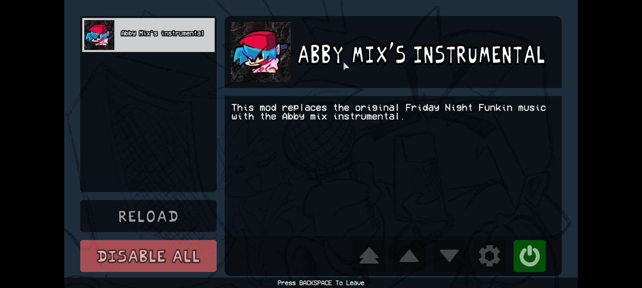 Abby Mixs instrumental Psych Engine Mod for Friday Night Funkin' | FNF Mods