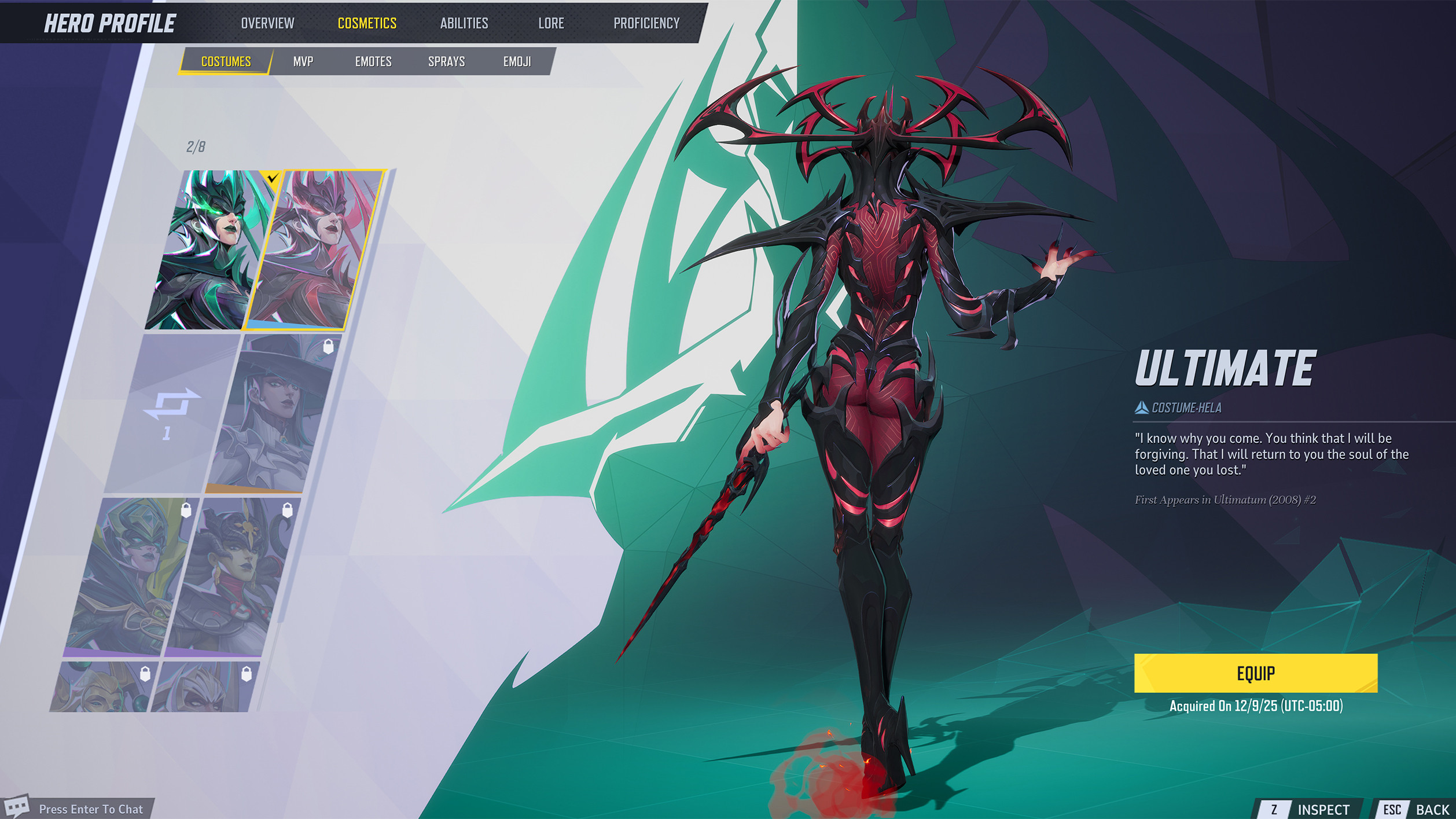 Hela No Cape Mod for Marvel Rivals | MR Mods
