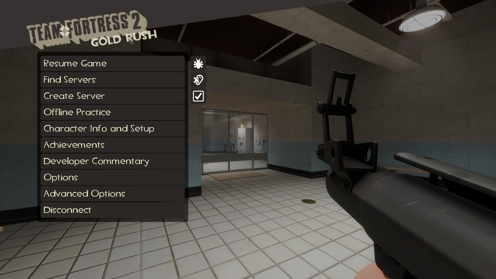Orange Box-Styled Menu Mod for Team Fortress 2: Gold Rush | TF2GR Mods
