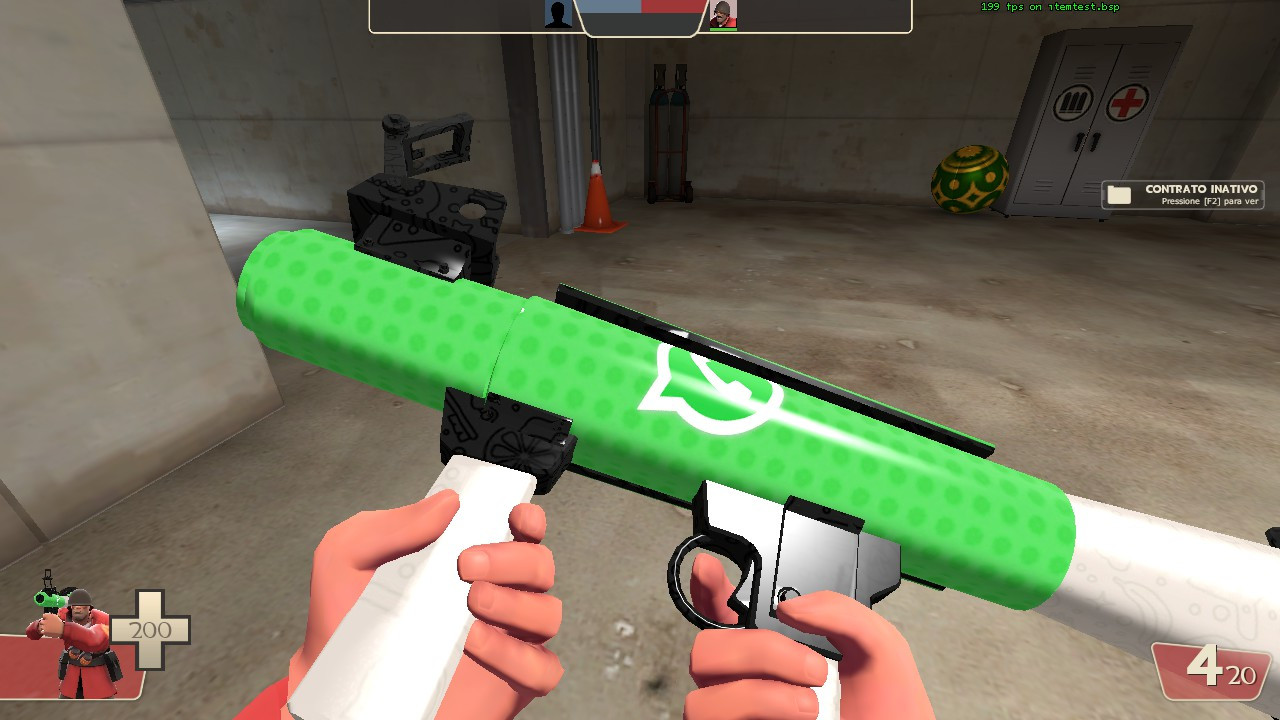Whatsapp Rocket Launcher Skin Mod for Team Fortress 2 | TF2 Mods