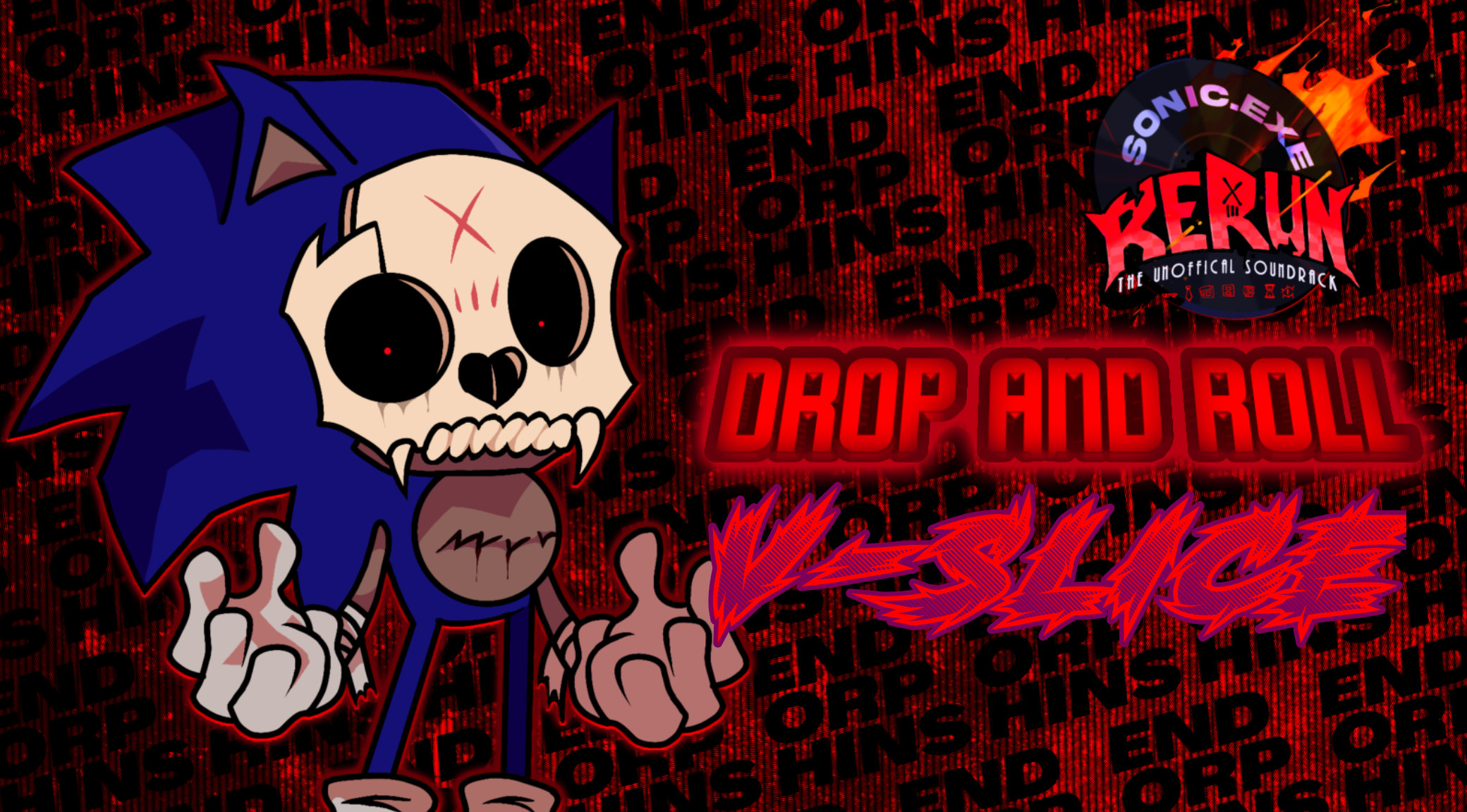 Sonic Exe RERUN: Drop and Roll V-Slice Port Mod for Friday Night Funkin ...