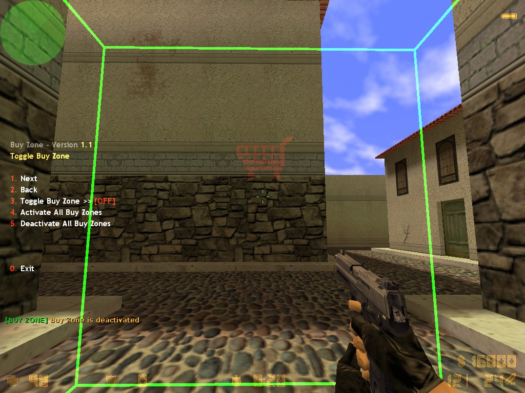 Buy Zone v1.1 Mod for Counter-Strike 1.6 | CS1.6 Mods