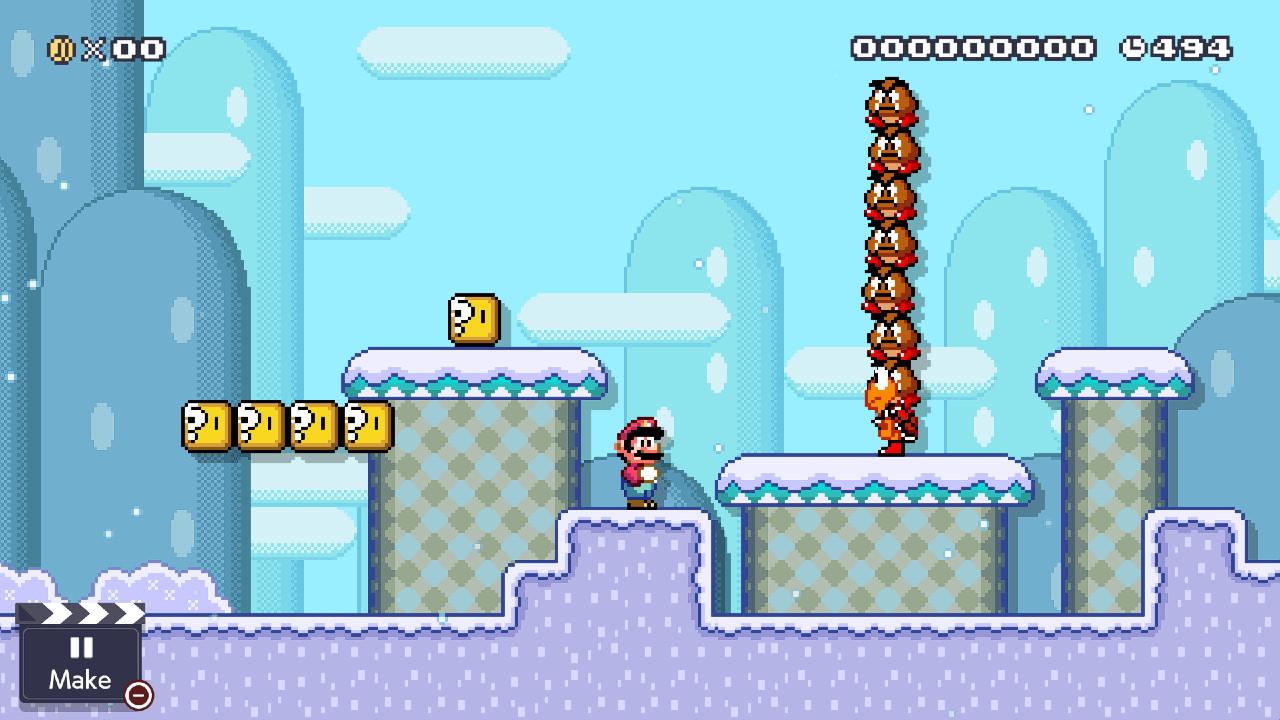 Super Mario World Goombas Mod for Super Mario Maker 2 | SMM2 Mods