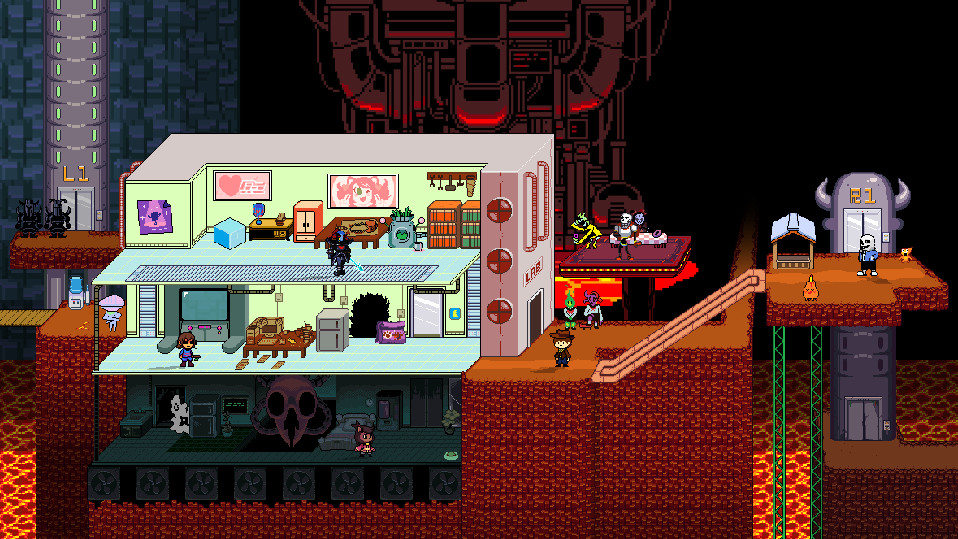 Hotland (UNDERTALE) Mod for Super Smash Bros. Crusade | SSBC Mods