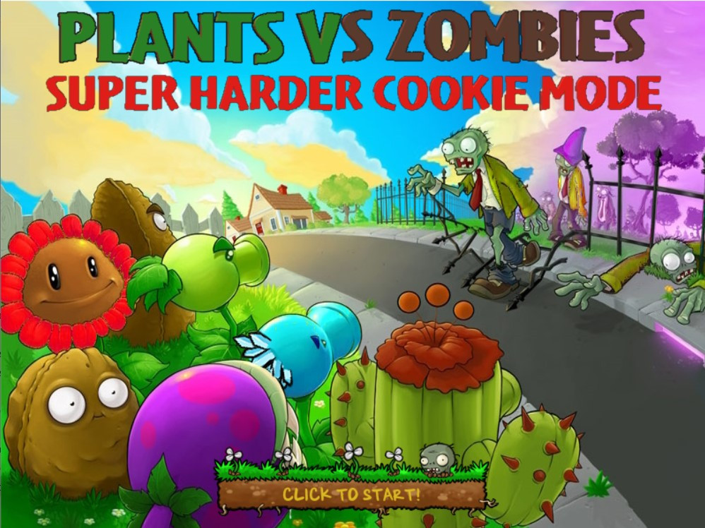Plants Vs Zombies Super Harder Cookie MODE!! Mod for Plants vs. Zombies ...