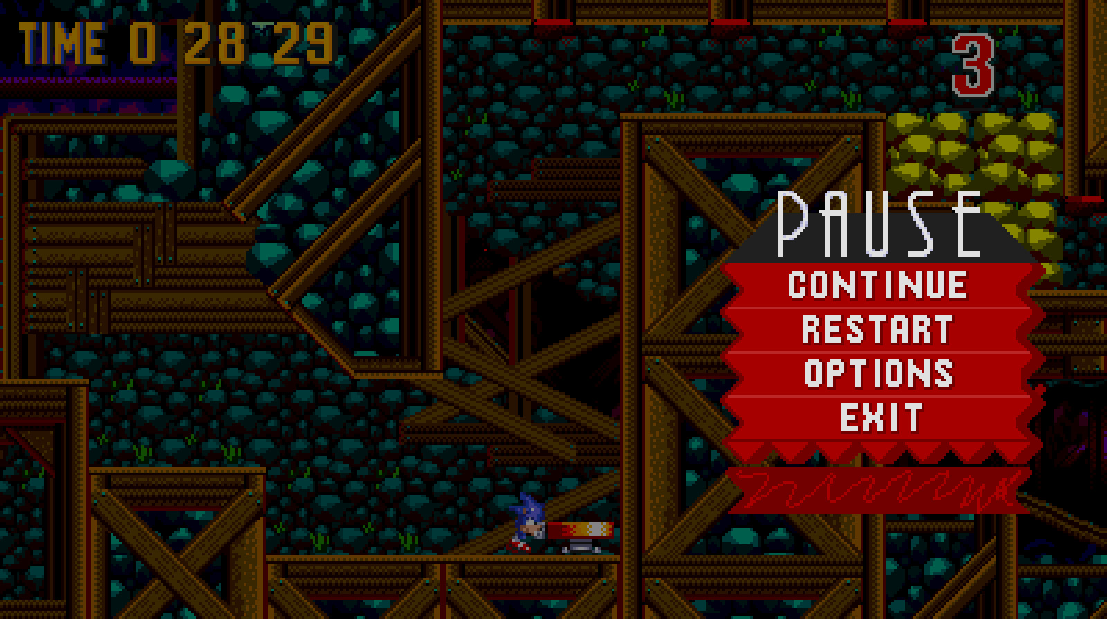 Better Pause Menu Mod for Sonic 3 A.I.R. | S3AIR Mods