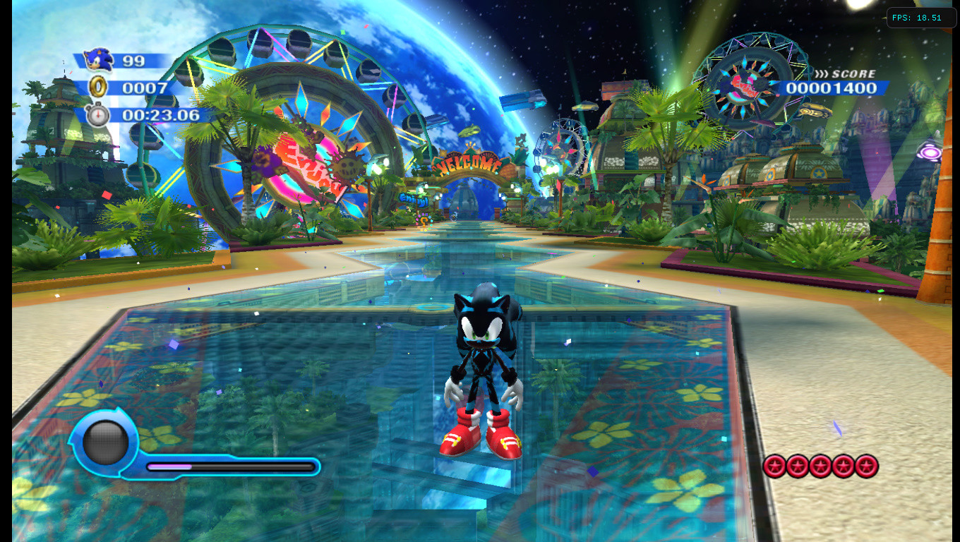 cyber sonic Mod for Sonic Colors | SC Mods