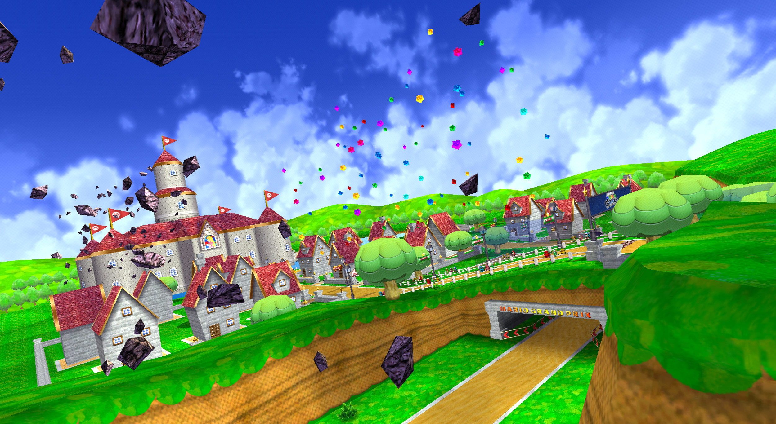 Super Mario Galaxy Kart Wii (V1.0!!) Mod for Mario Kart Wii | MKWii Mods