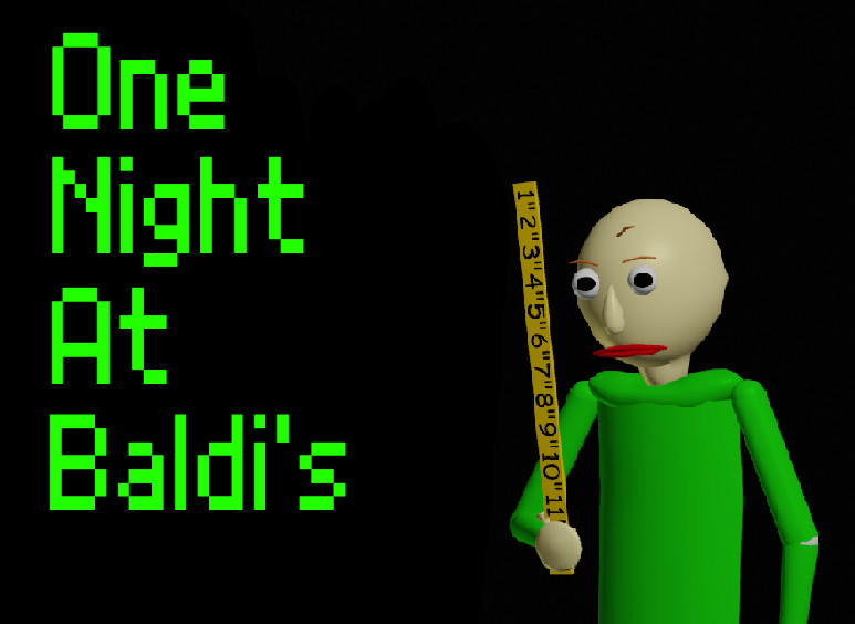 One Night at Baldi's (Custom Map) Mod for Baldi's Basics | Baldi Mods