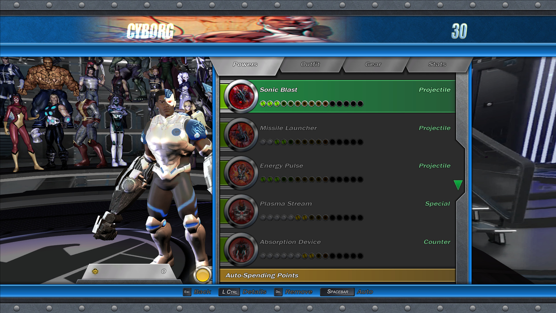 Fortnite - Cyborg (DC Comics) Mod for Marvel: Ultimate Alliance | MUA Mods