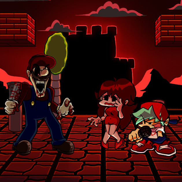 Manifest Redux but Horror Mario Sings it Mod for Friday Night Funkin ...