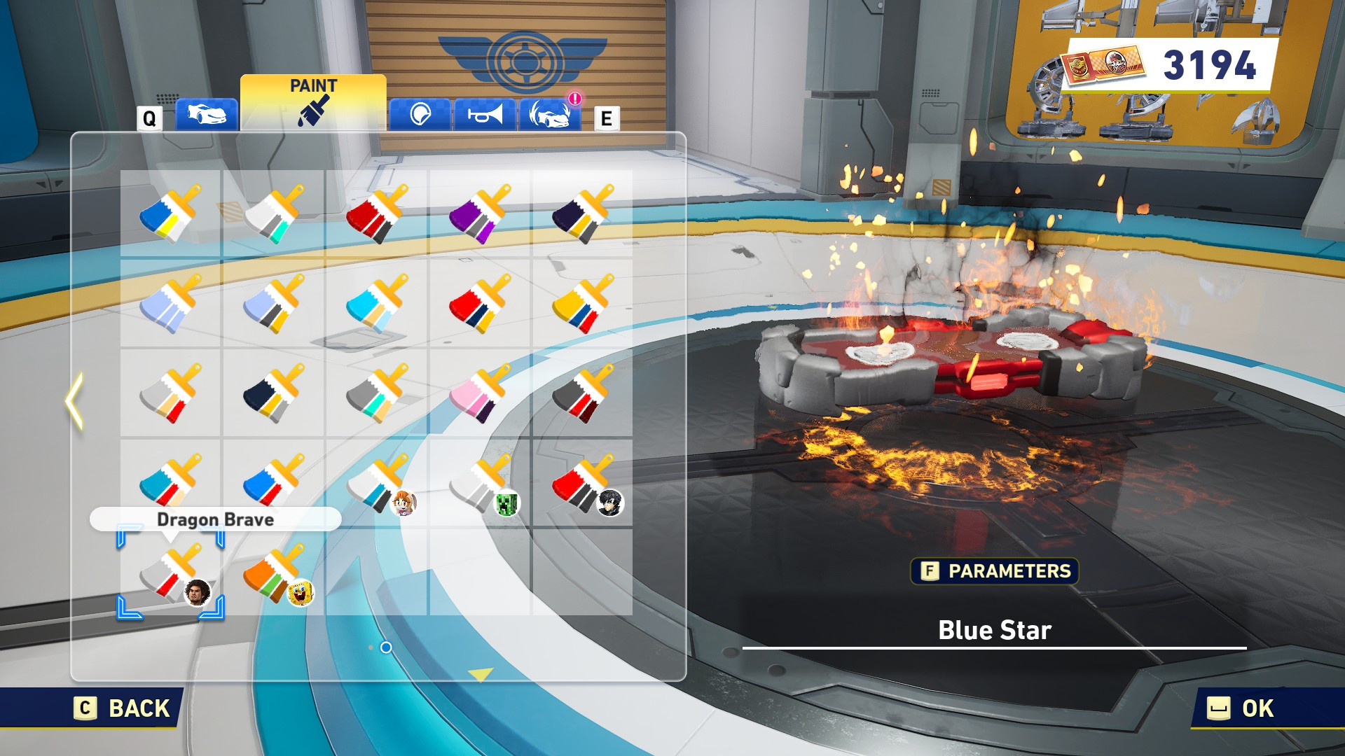 Scarlet Cyclone over Blue Star Mod for Sonic Racing: CrossWorlds | SR ...