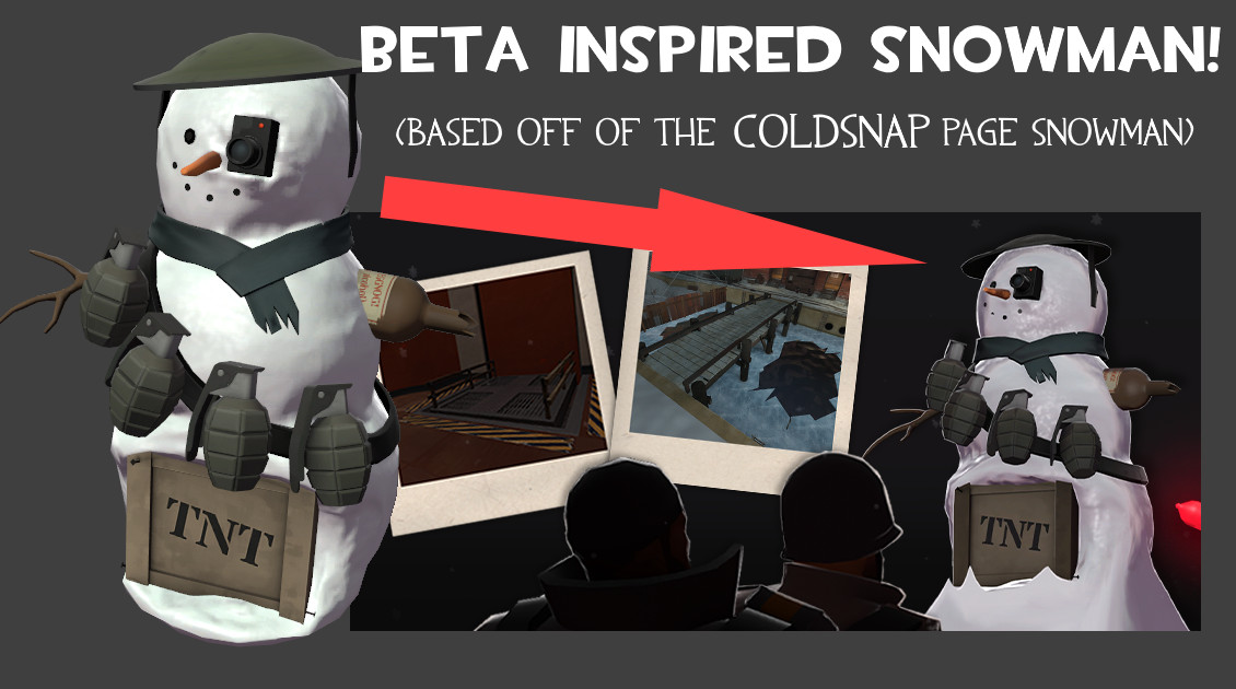 Beta Inspired Snowmen Mod for Pre-Fortress 2 | PF2 Mods