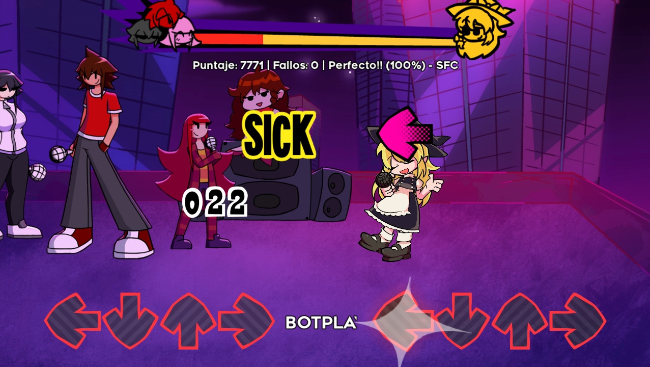 touhou skins for psych online Mod for Friday Night Funkin' | FNF Mods