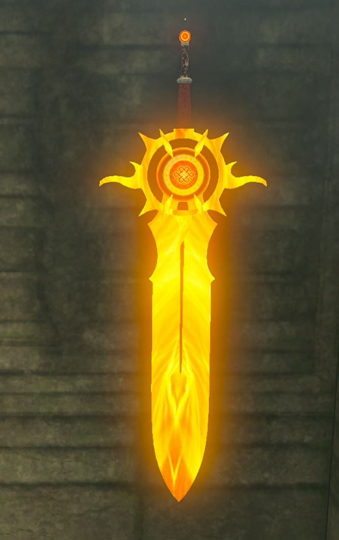 Sunlight Greatsword Mod for The Legend of Zelda: Tears of the Kingdom ...