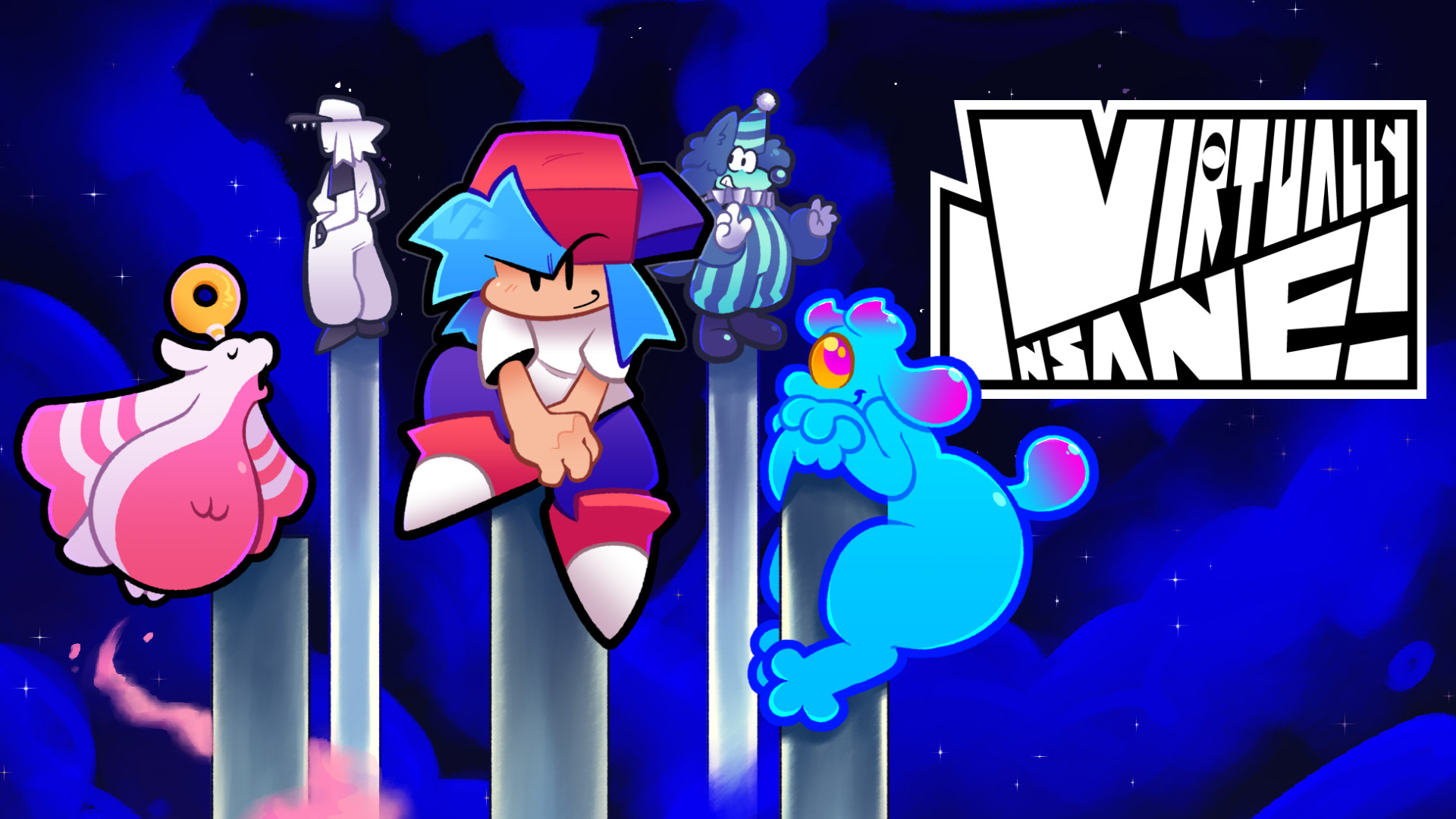 FNF: VIRTUALLY INSANE! Mod for Friday Night Funkin' | FNF Mods