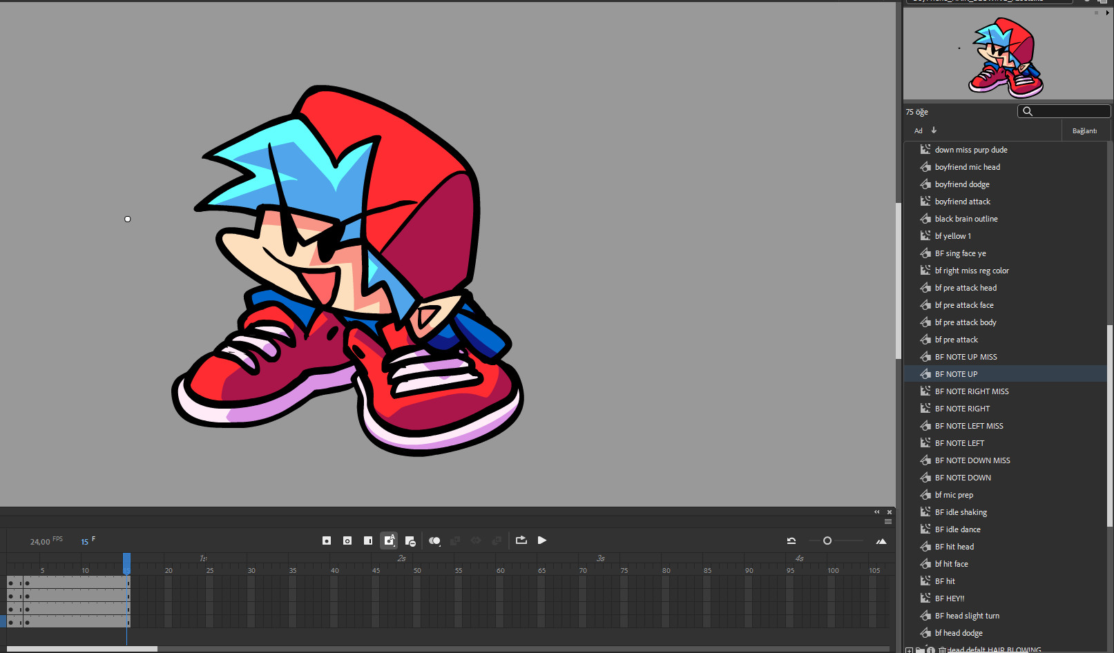 Boyfriend Meme Character Playable +fla Mod for Friday Night Funkin ...