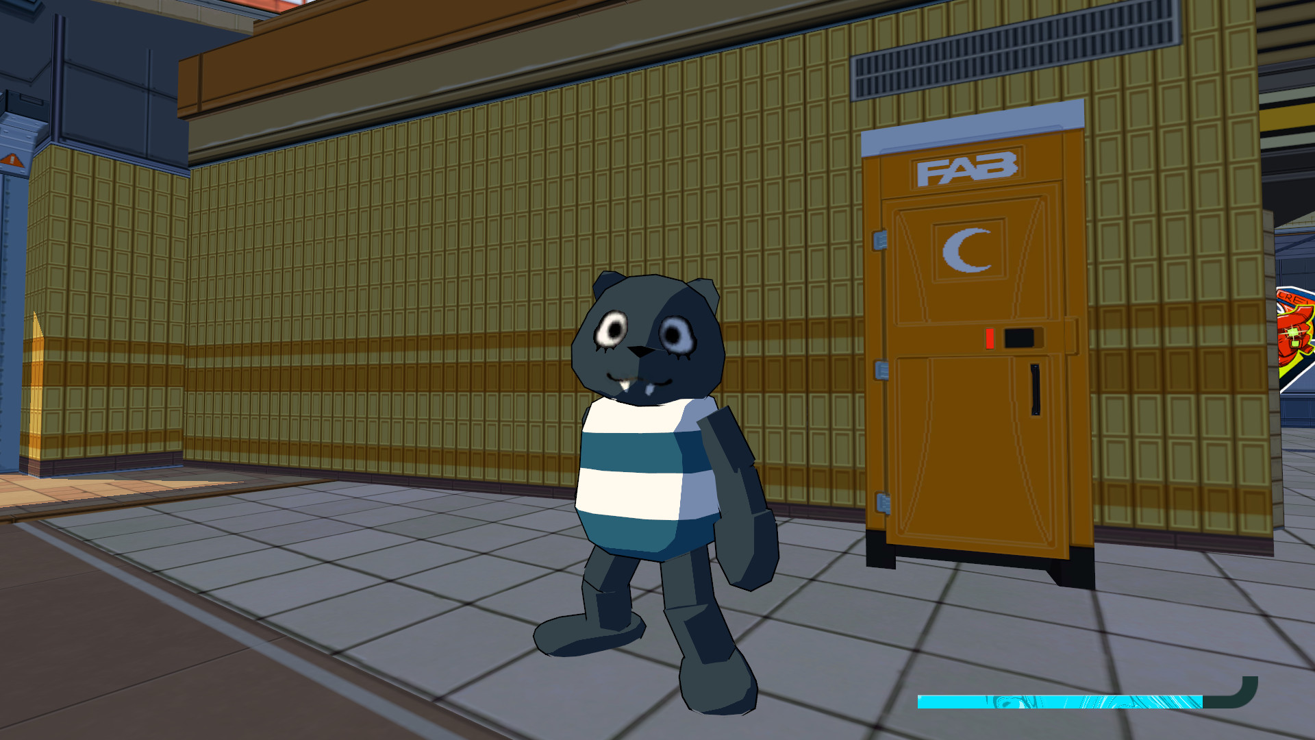 Olive Otter Mod for Bomb Rush Cyberfunk | BRC Mods