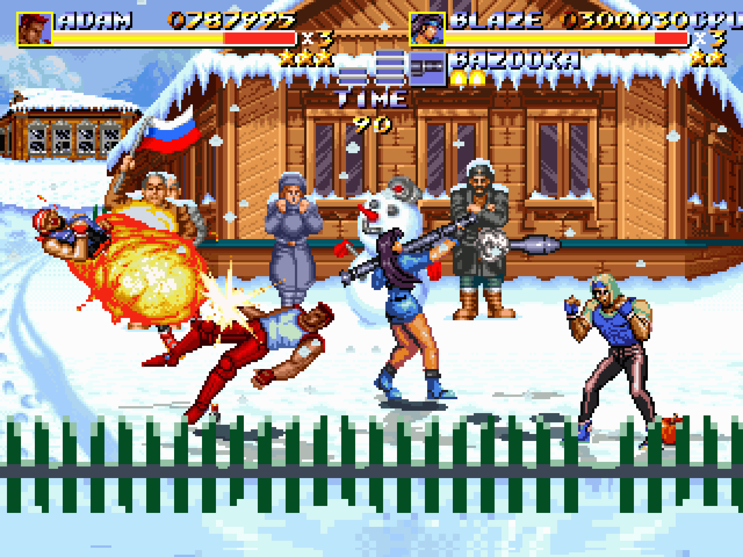 Minimum Rage v1.2 Mod for Streets of Rage Remake | SoRR Mods