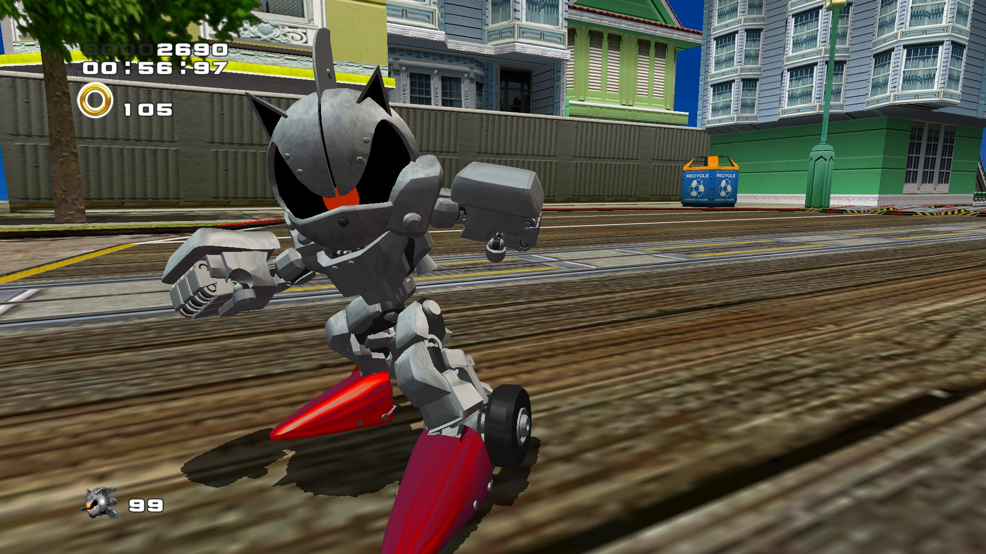 Mecha Sonic MK1 Mod for Sonic Adventure 2 | SA2 Mods