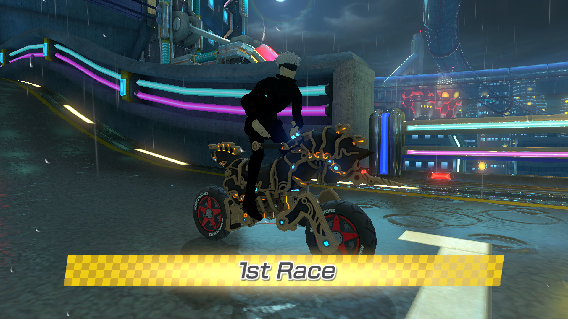 Satoru Gojo Mod for Mario Kart 8 Deluxe | MK8D Mods