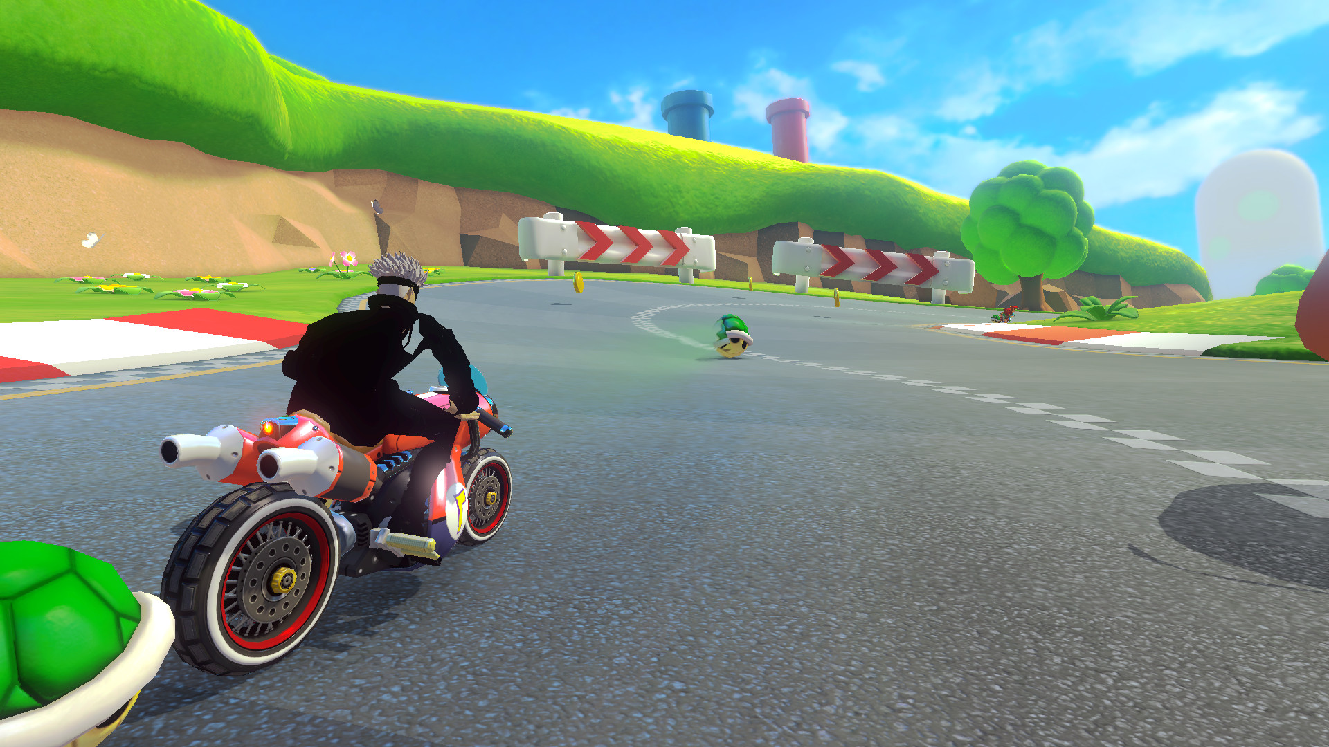 Satoru Gojo Mod for Mario Kart 8 Deluxe | MK8D Mods