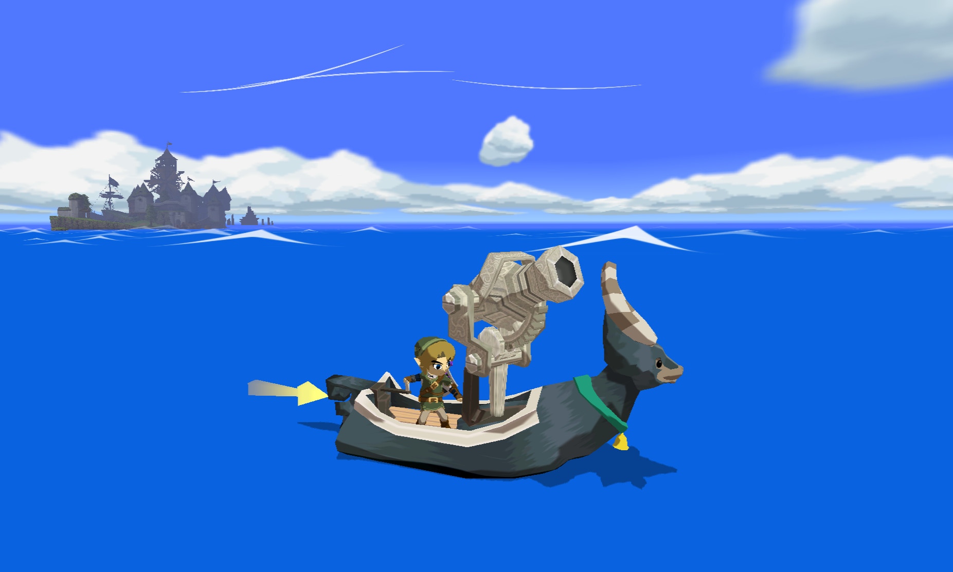 Twilight Princess Link in Wind Waker Mod for The Legend of Zelda: The ...