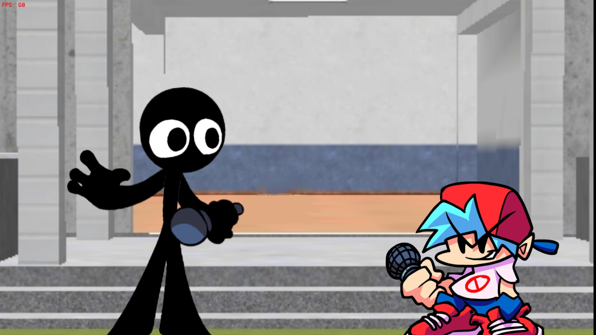 FnF vs Stickman neighbour school escape Mod for Friday Night Funkin ...