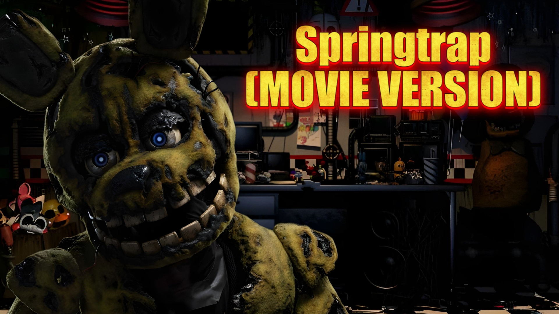 Springtrap (FNAF 2 Movie design) Mod for Ultimate Custom Night | UCN Mods