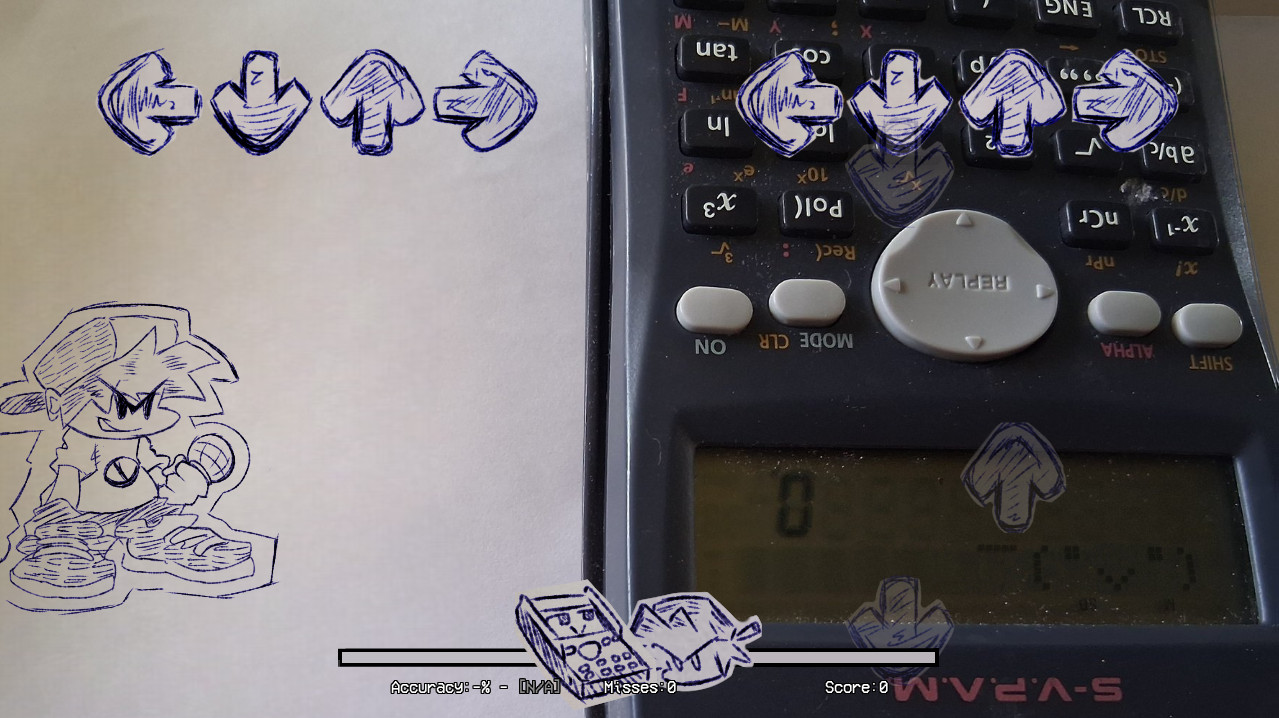 VS CALCULATOR (CLASSROOM FUNKIN') Mod for Friday Night Funkin' | FNF Mods