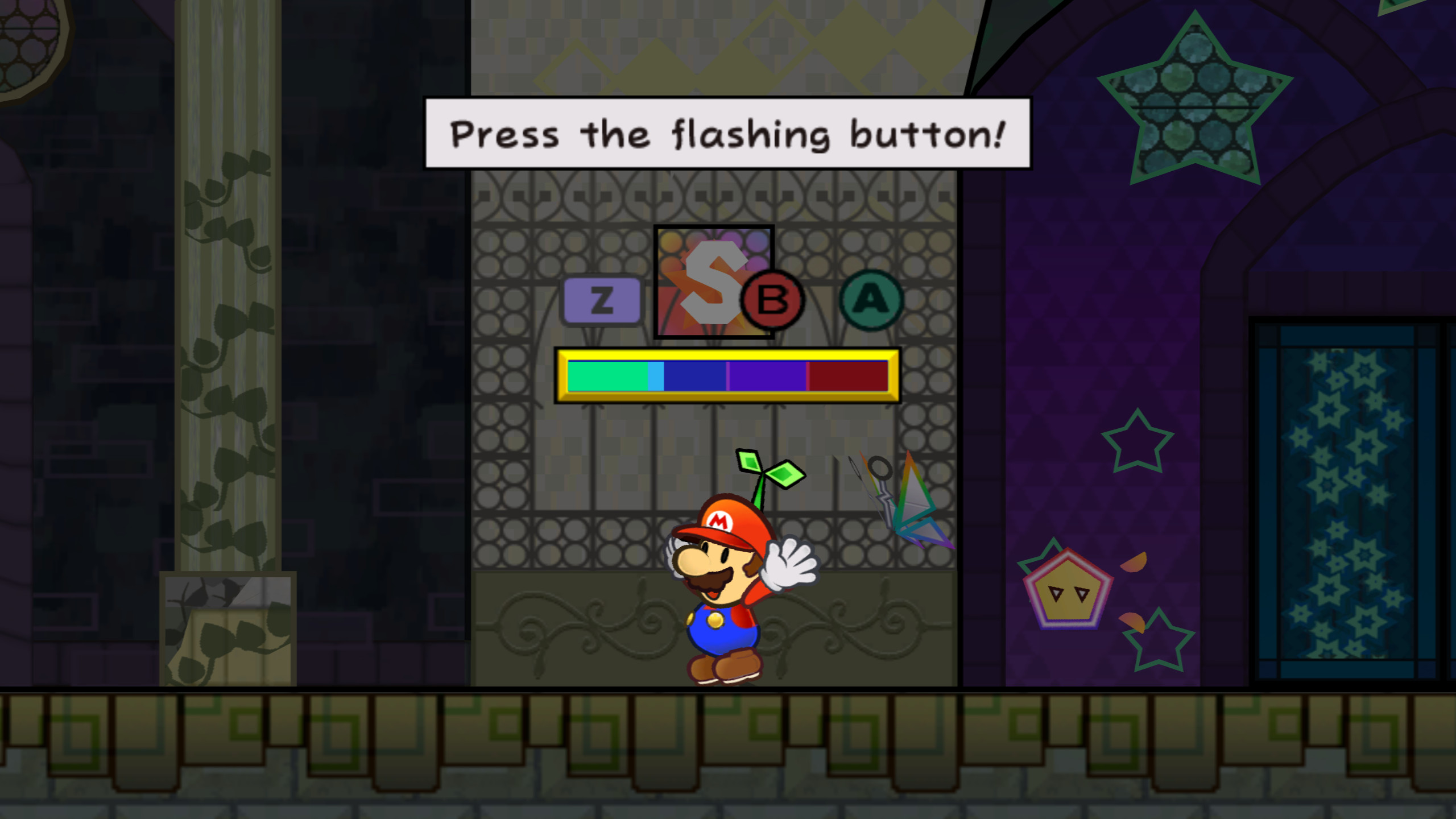 GameCube Buttons Mod for Super Paper Mario | SPM Mods