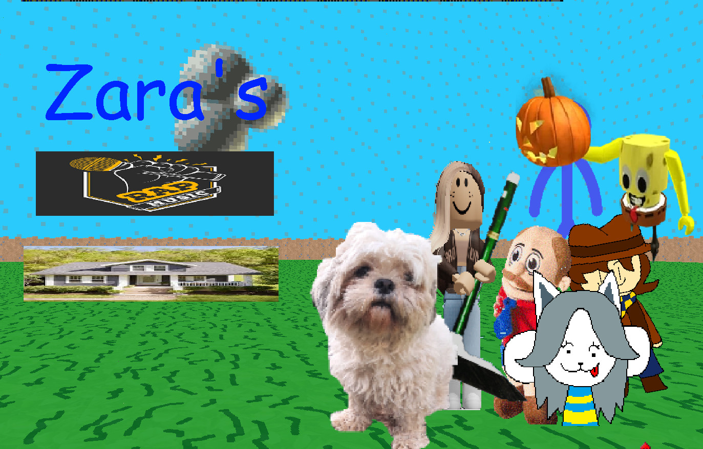 Zara's raphouse map! Mod for Baldi's Basics | Baldi Mods