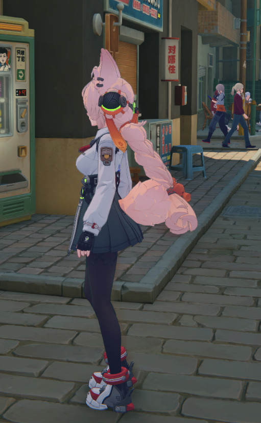 Alice with Zhao Hair Mod for Zenless Zone Zero | ZZZ Mods