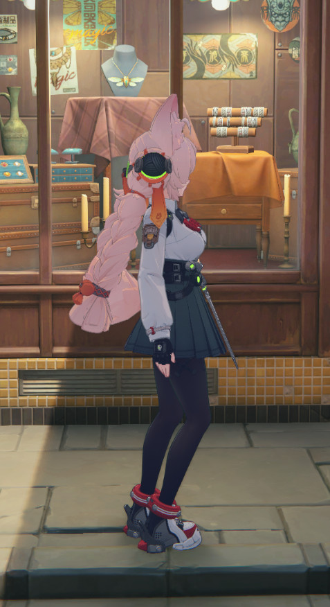 Alice with Zhao Hair Mod for Zenless Zone Zero | ZZZ Mods