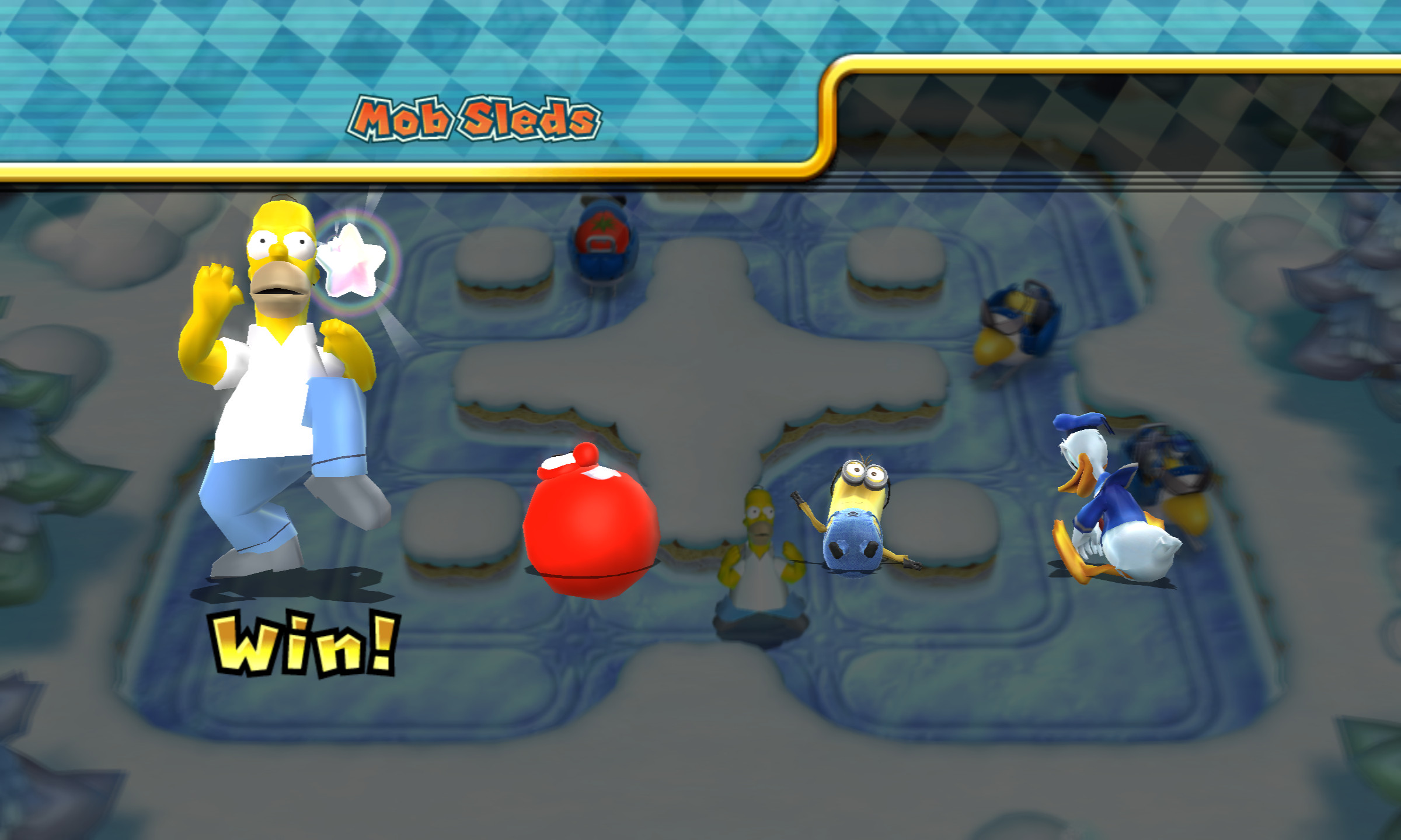 Homer Simpson Mod for Mario Party 9 | MP9 Mods