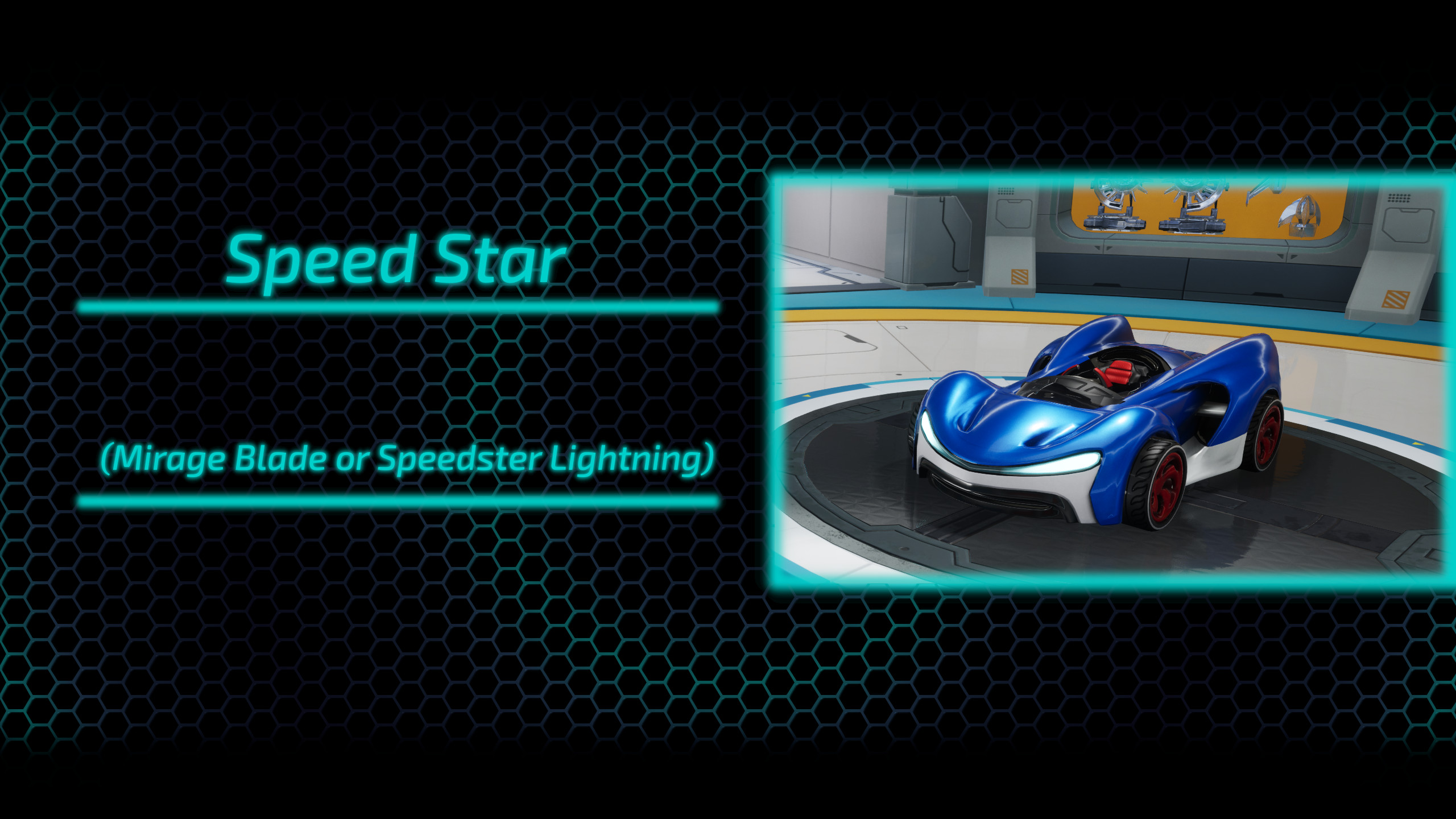 Speed Star (TSR - 2019) Mod for Sonic Racing: CrossWorlds | SR:CW Mods