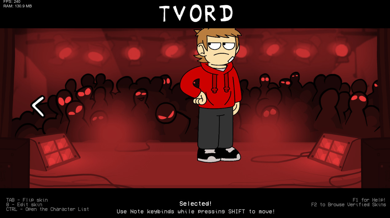 Tord Red Fury Skins Mod for Friday Night Funkin' | FNF Mods