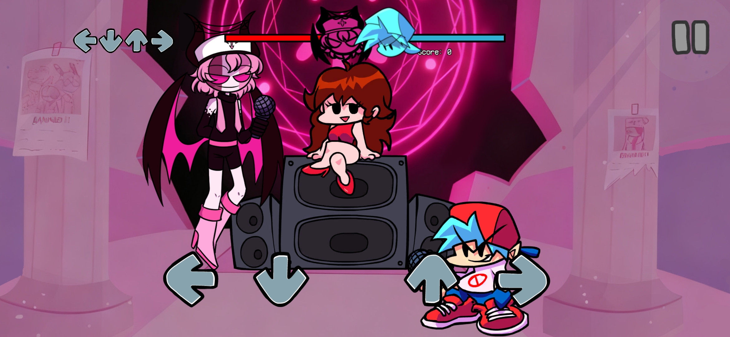 Mid-fight masses Garden Swap Mod for Friday Night Funkin' | FNF Mods